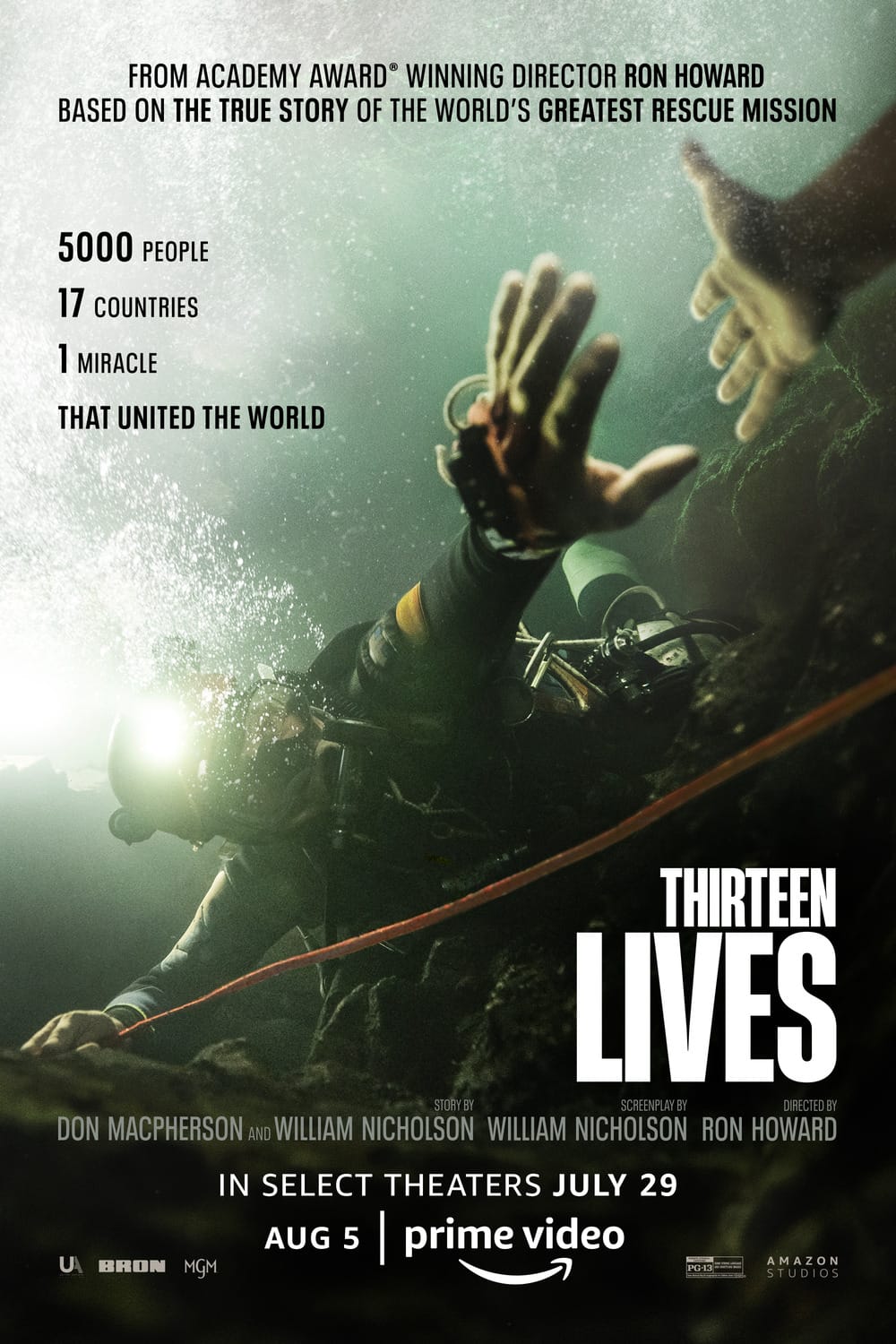 'Thirteen Lives' Movie Review - Take a Deep Breath
