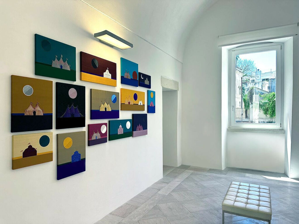 Angelo Filomeno at MUST Museo Storico della Città di Lecce, Italy