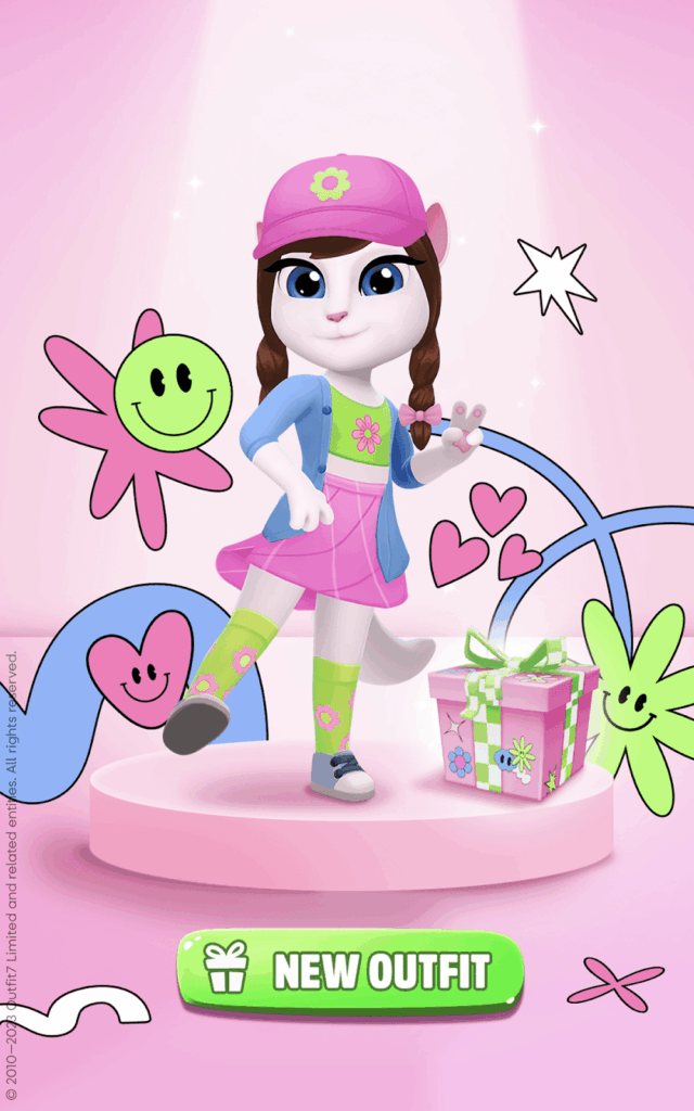 Outfit7 Unveils the Winning Outfit from Talking Angela's Fashion Contest